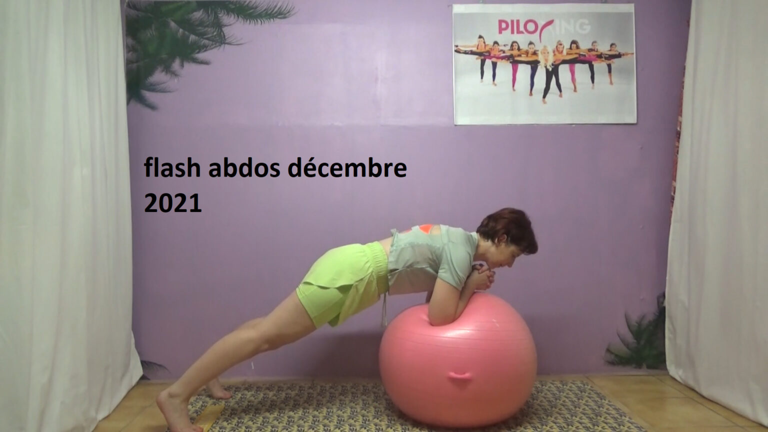 Flash abdos swissball | Fitness et Diététique